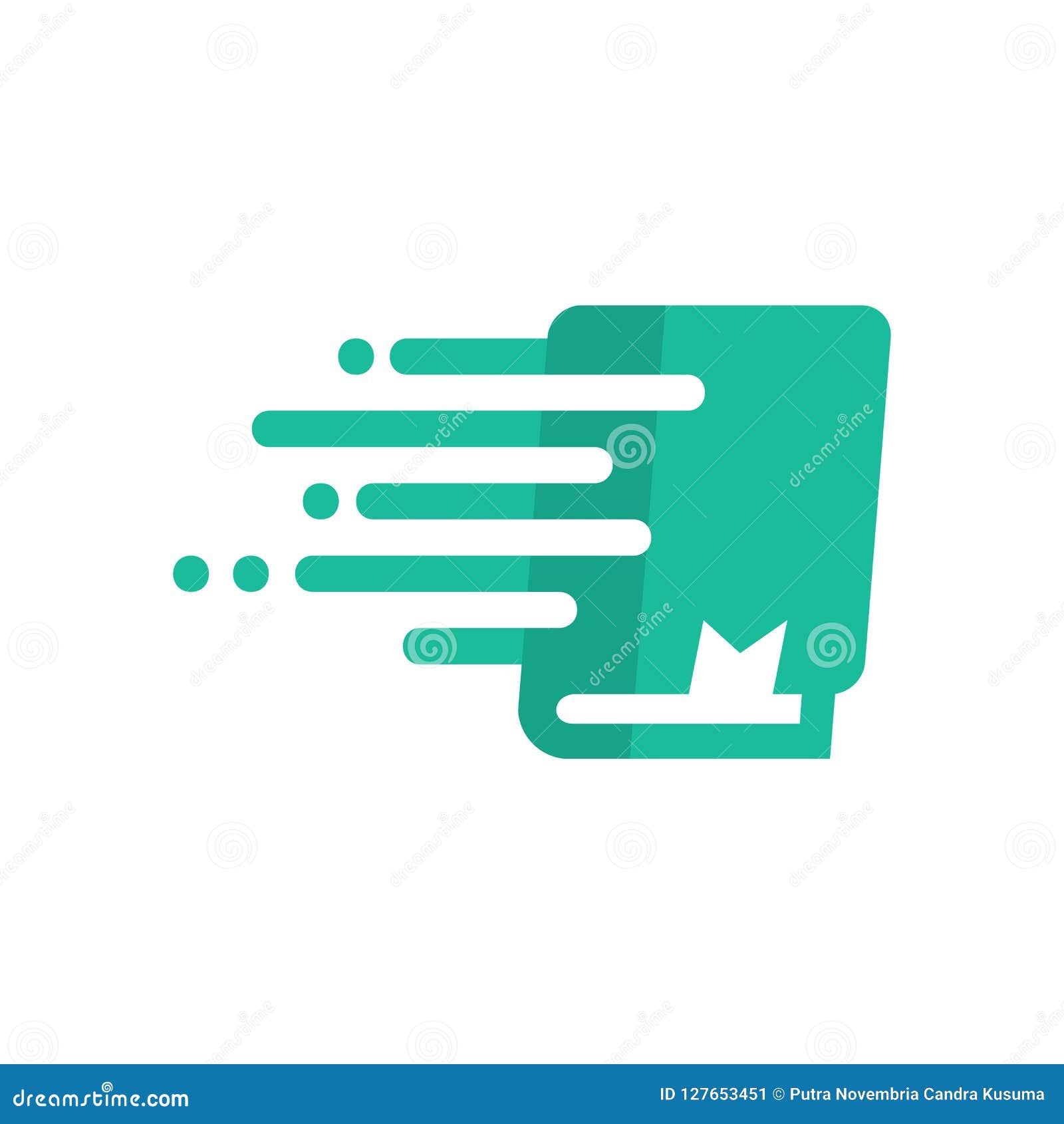 Book Speed Logo Icon Design Stock Vector - Illustration of branding ...