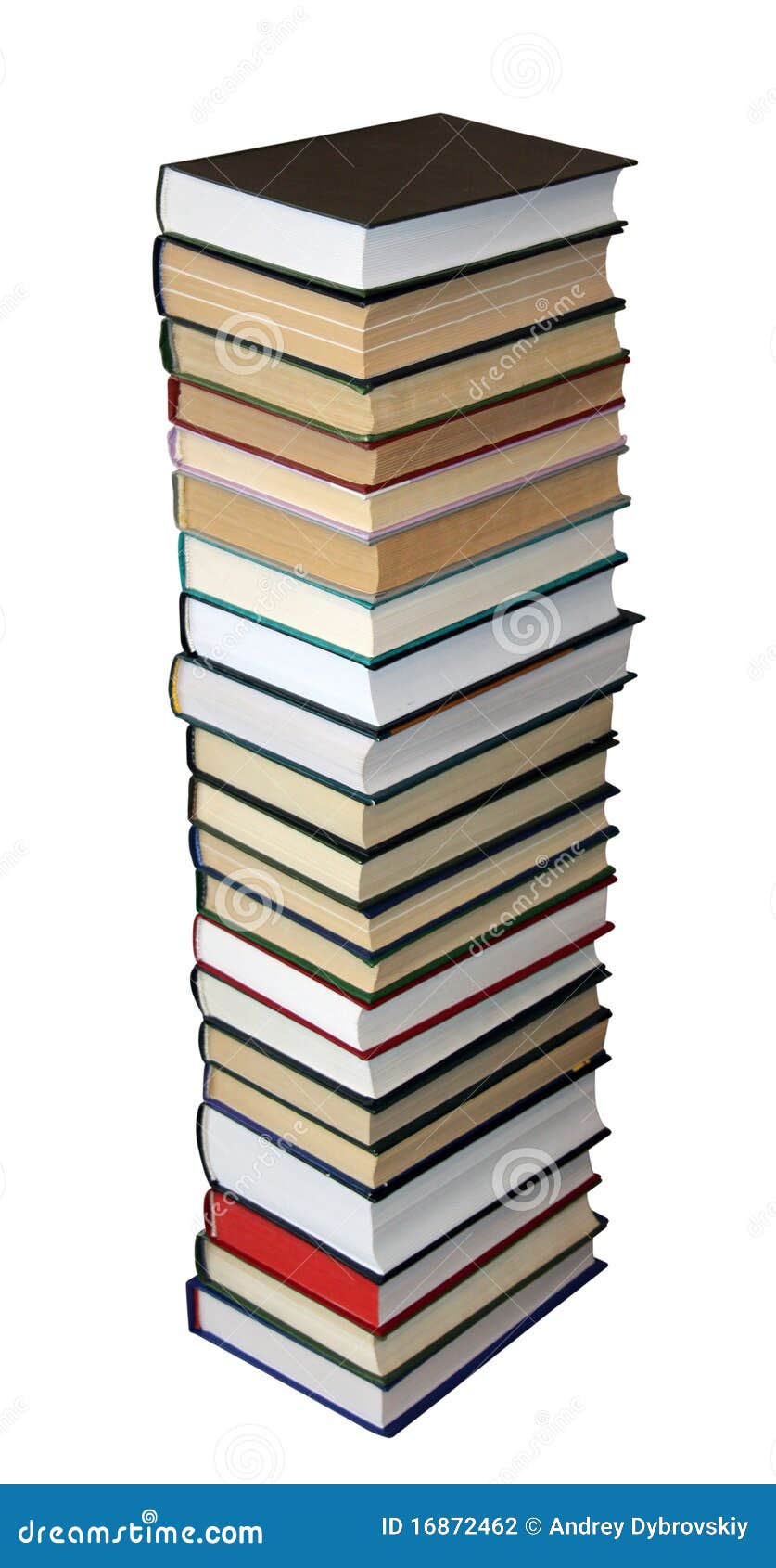 Book stack stock photo. Image of bookstore, school, perspective - 16872462