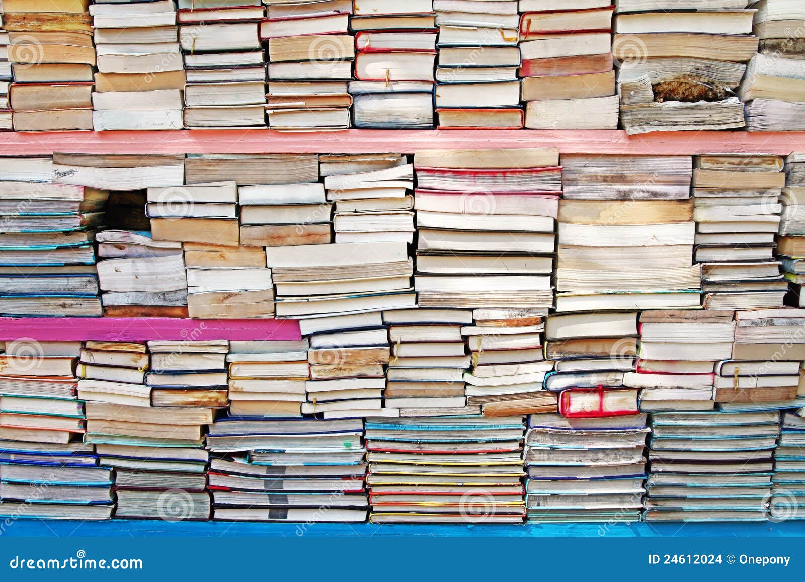 Book Stack stock photo. Image of grunge, school, retro - 24612024