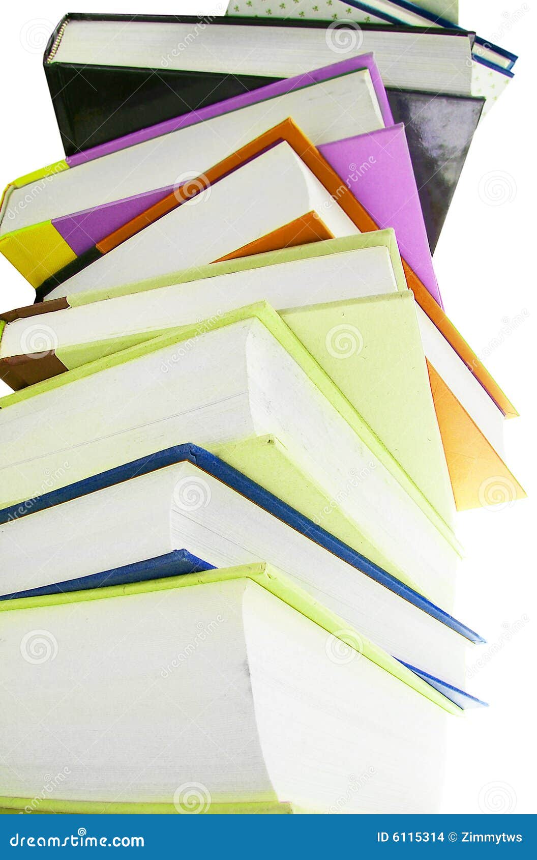Book stack stock photo. Image of academic, college, educational - 6115314