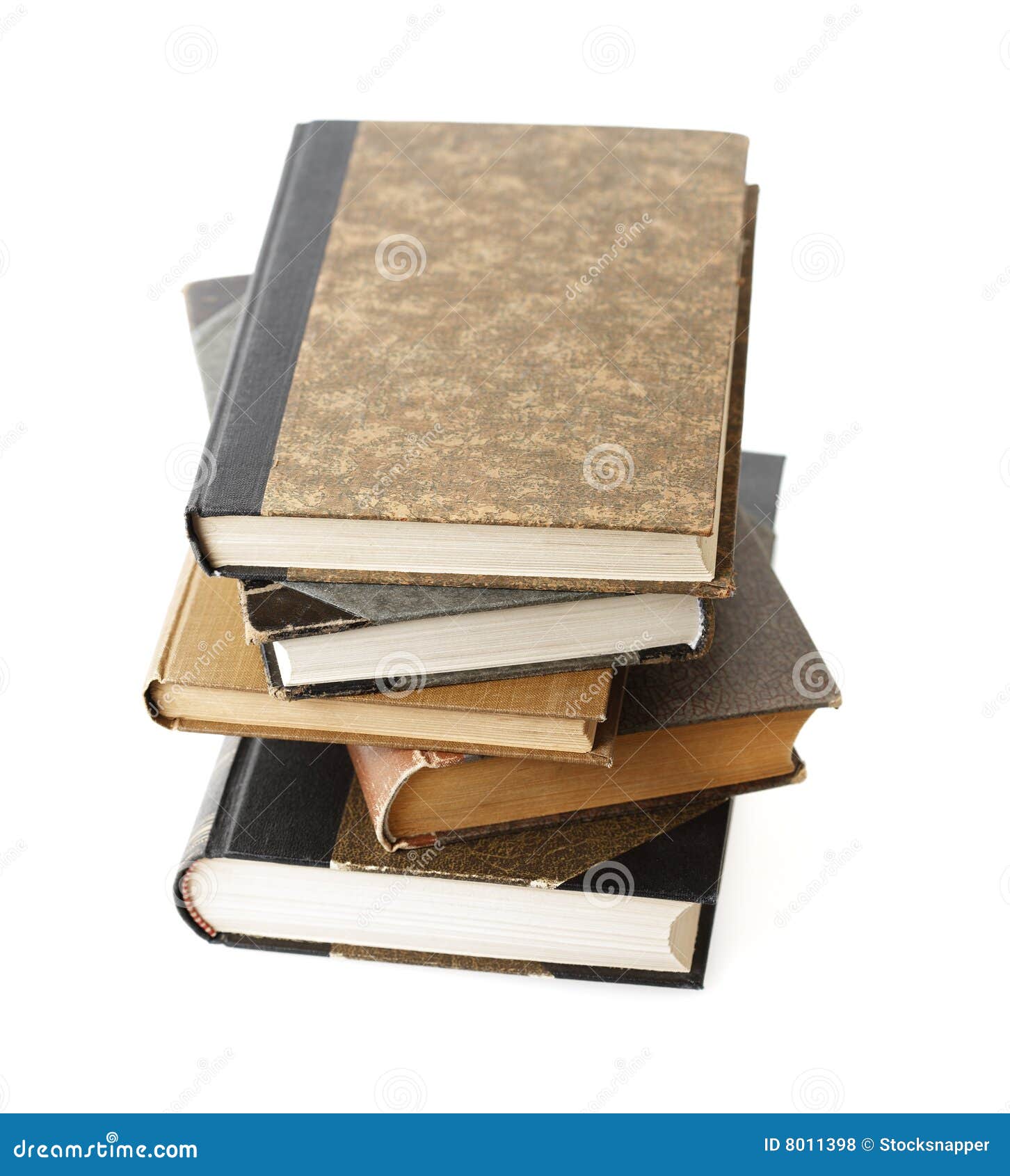 Book stack stock photo. Image of books, literature, isolated - 8011398