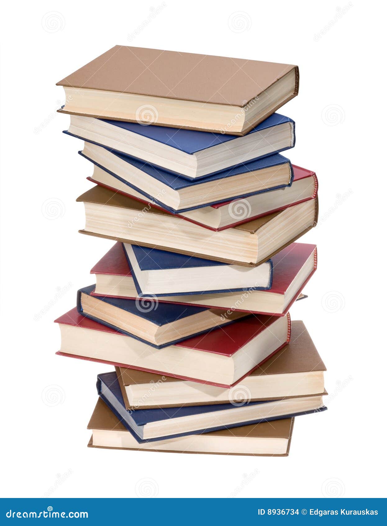 Book stack stock photo. Image of education, hardcover - 8936734