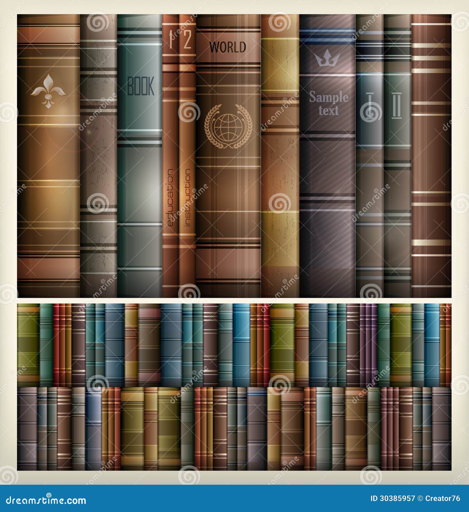 Book stack background stock vector. Illustration of literature - 30385957