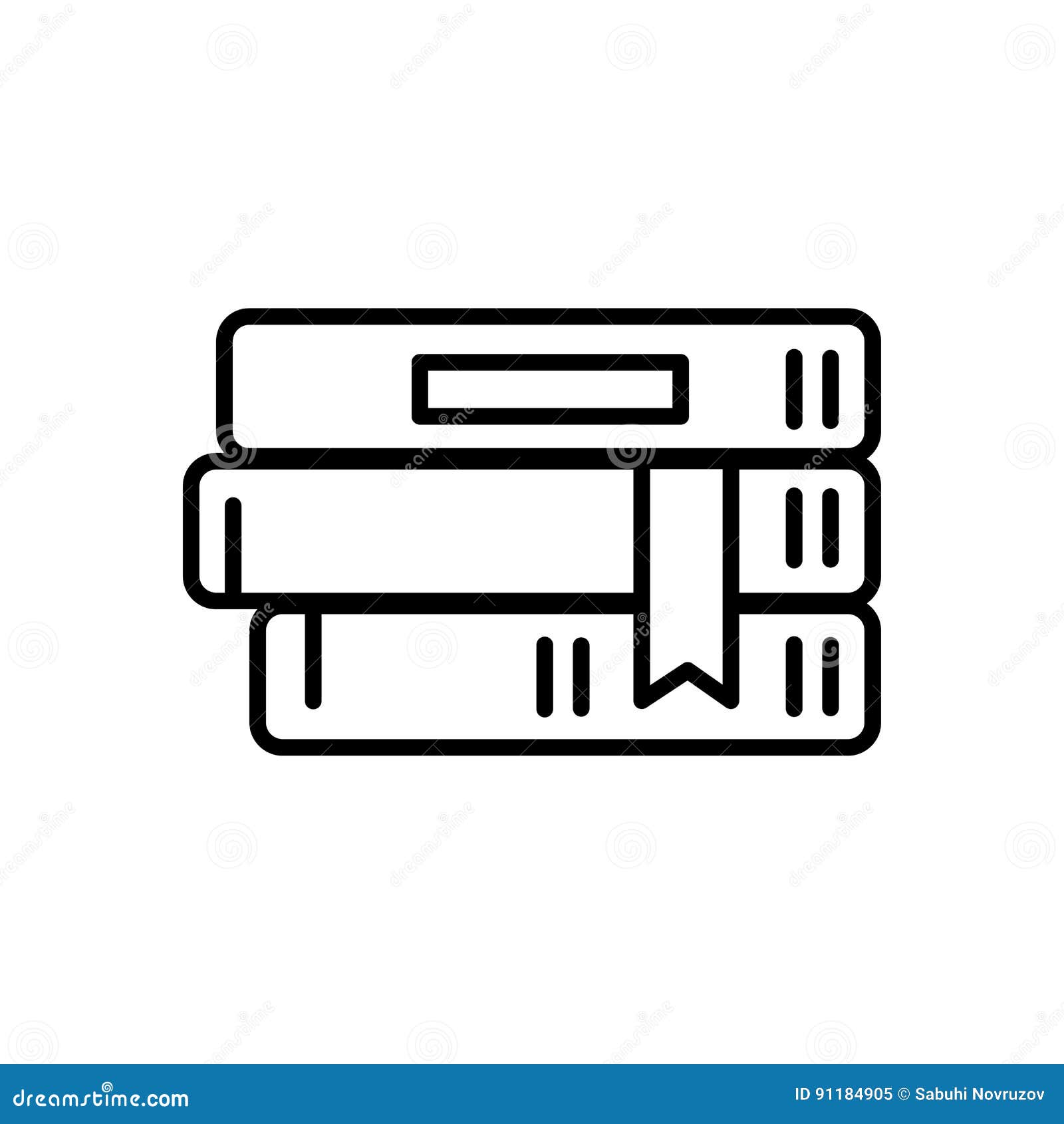 Book Stack Icon Image Vector Illustration Design. Stock Vector ...