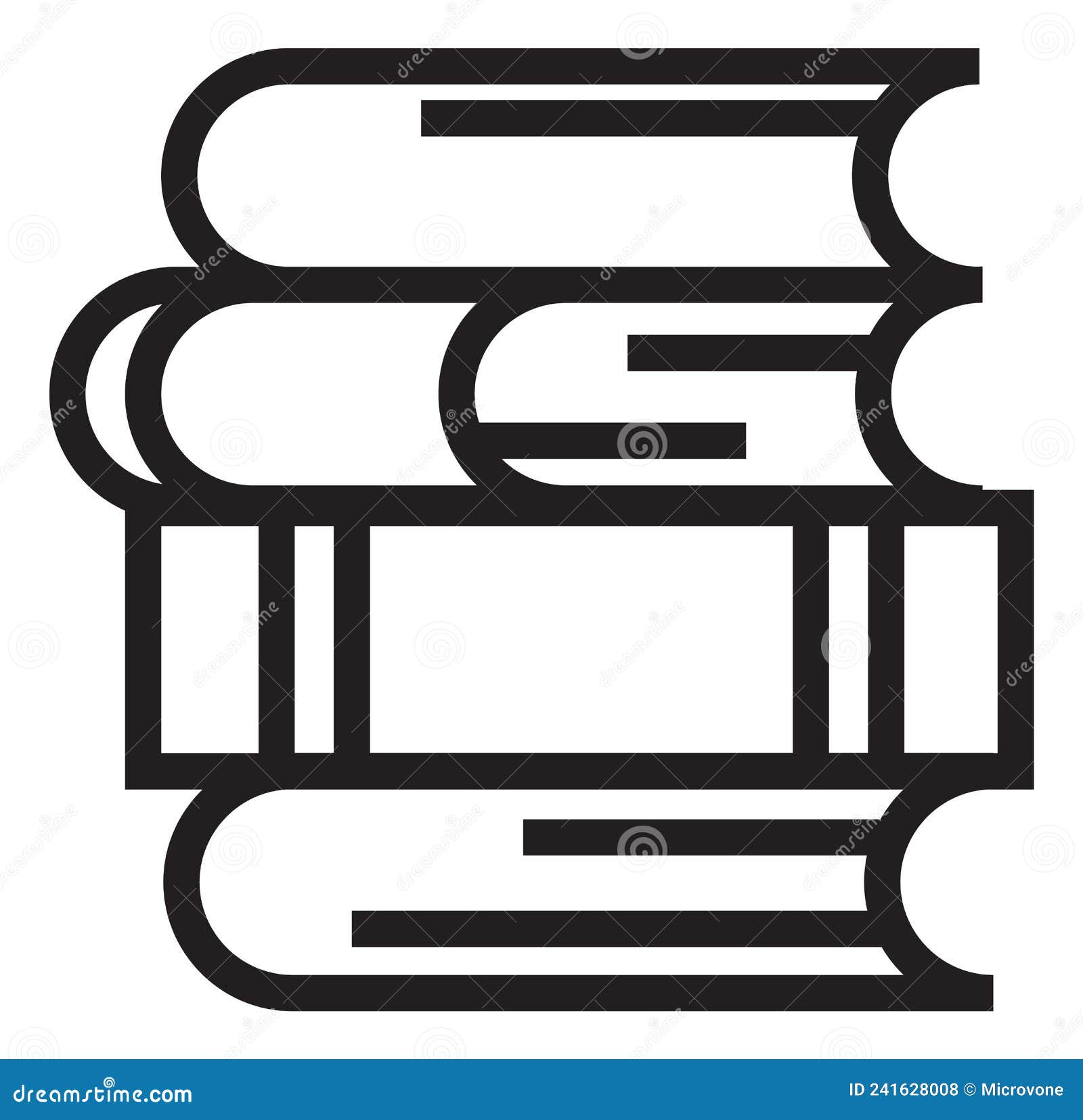 Max Stack Icon Of 3 Types Color, Black And White, Outline. Isolated ...