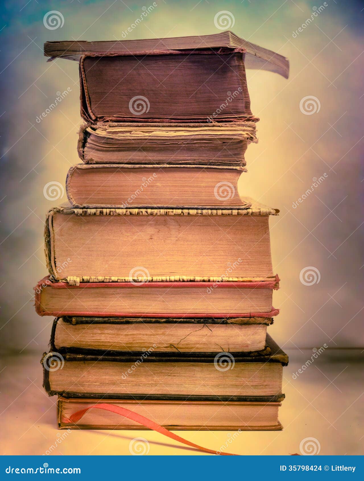 Book Stack stock photo. Image of books, aged, background - 35798424