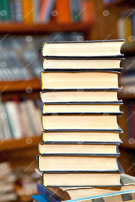 Book stack stock photo. Image of book, interior, page - 30772882