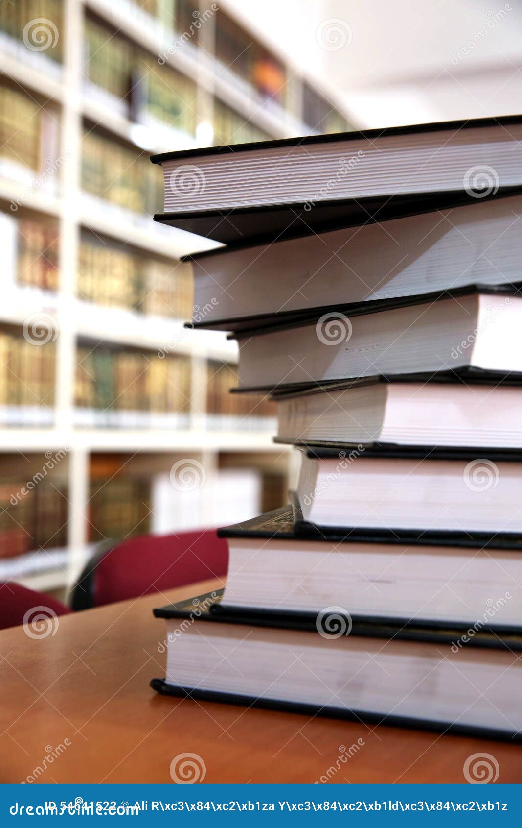 Book Stack stock photo. Image of bookshelf, books, empty - 54641522