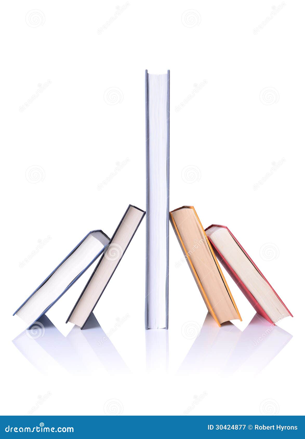 Book stack stock image. Image of angle, bright, collection - 30424877