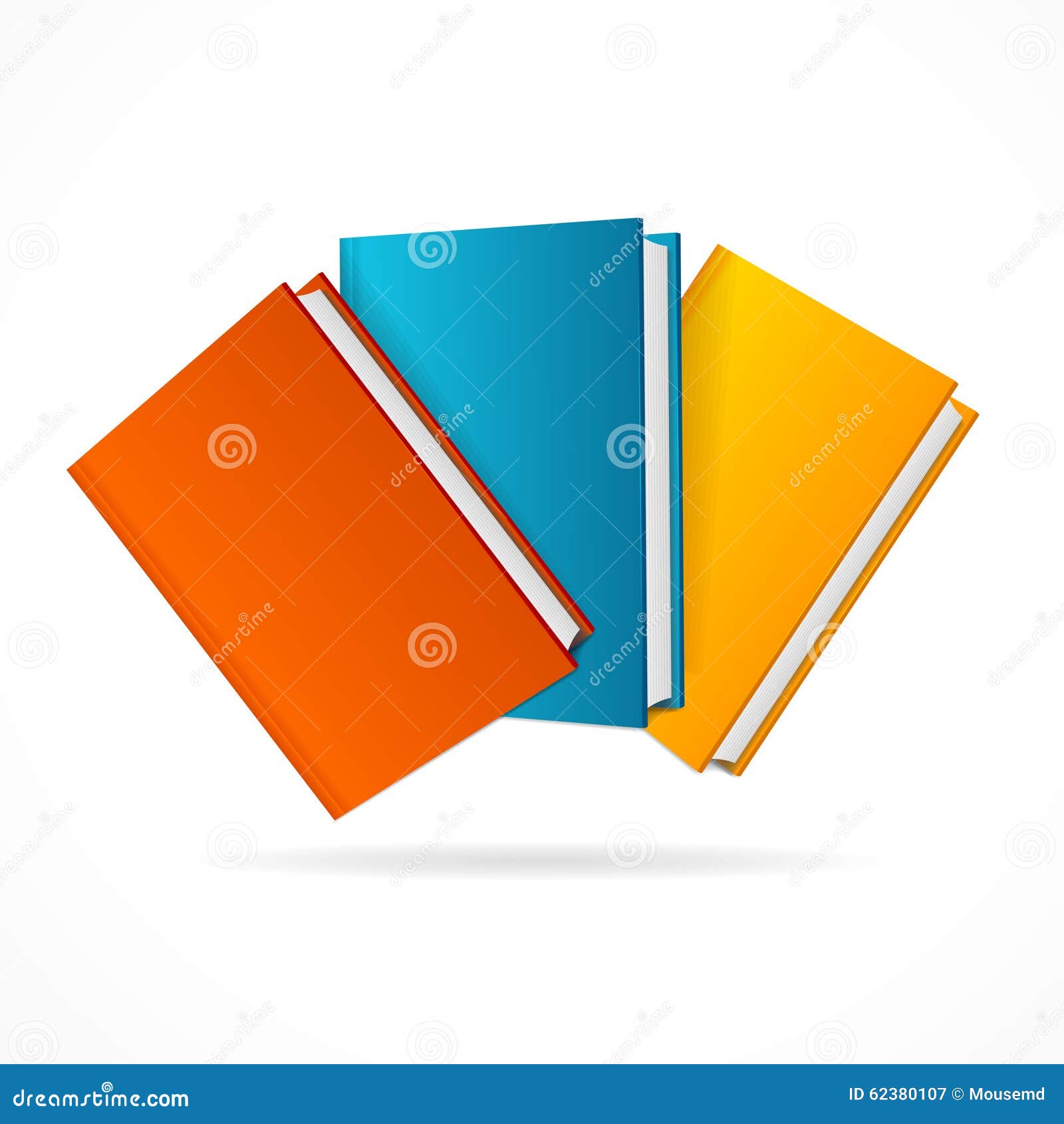 Book Stack. Vector stock vector. Illustration of bookstore - 62380107