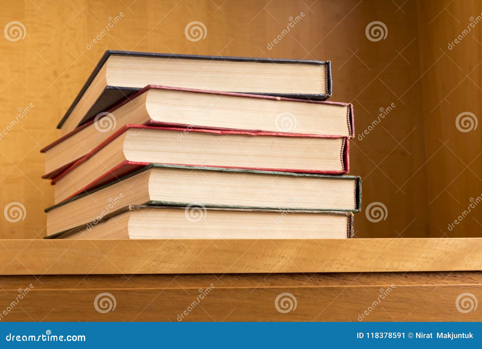 Book stack stock image. Image of science, brown, school - 118378591