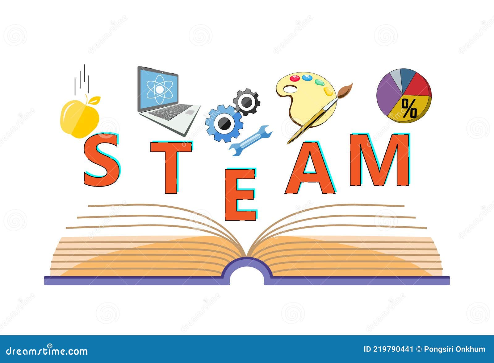 STEAM Education stock vector. Illustration of public - 219790441