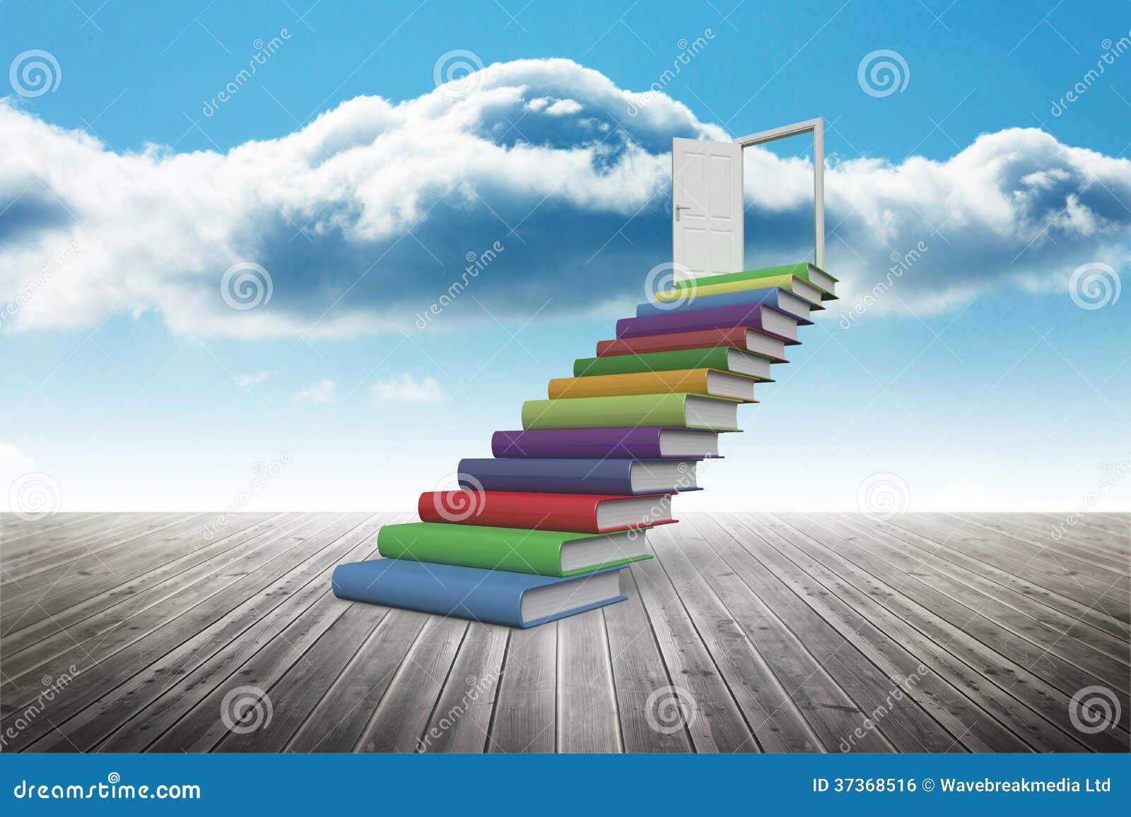 Book steps stock illustration. Illustration of education - 37368516