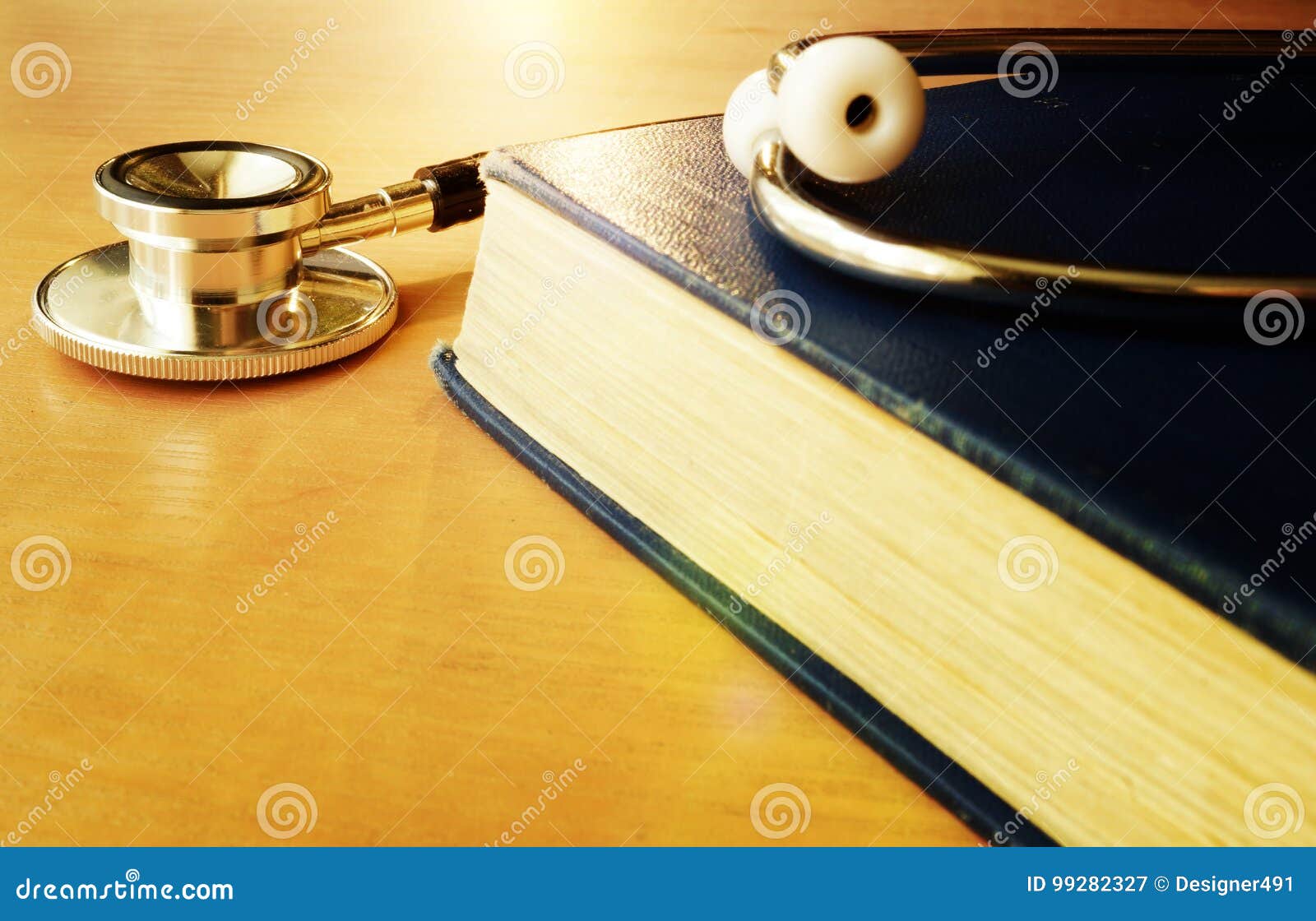 Book and stethoscope. stock image. Image of insurance - 99282327