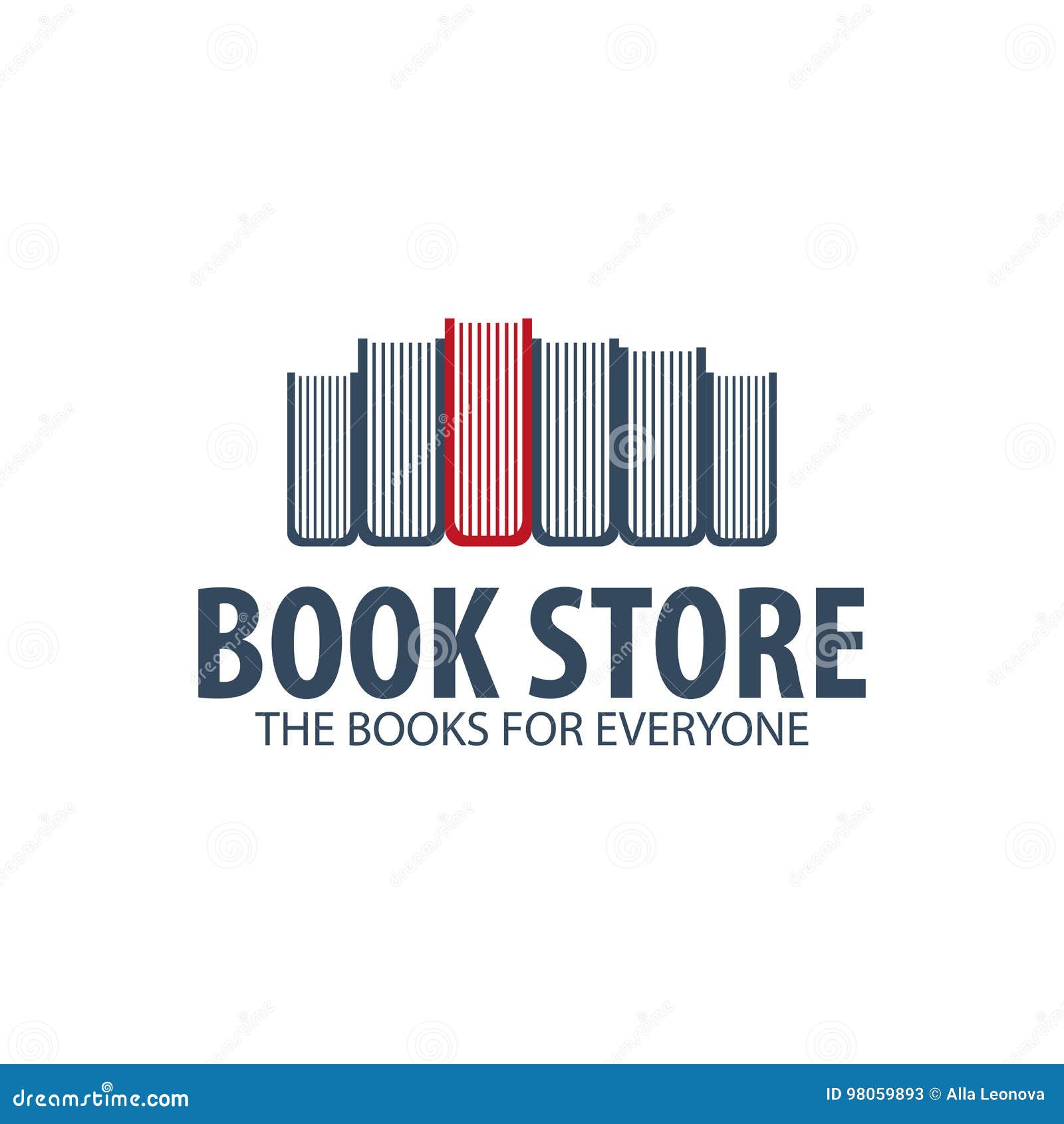 Book Store Logo. Education and Book Emblem. Vector Illustration. Stock ...