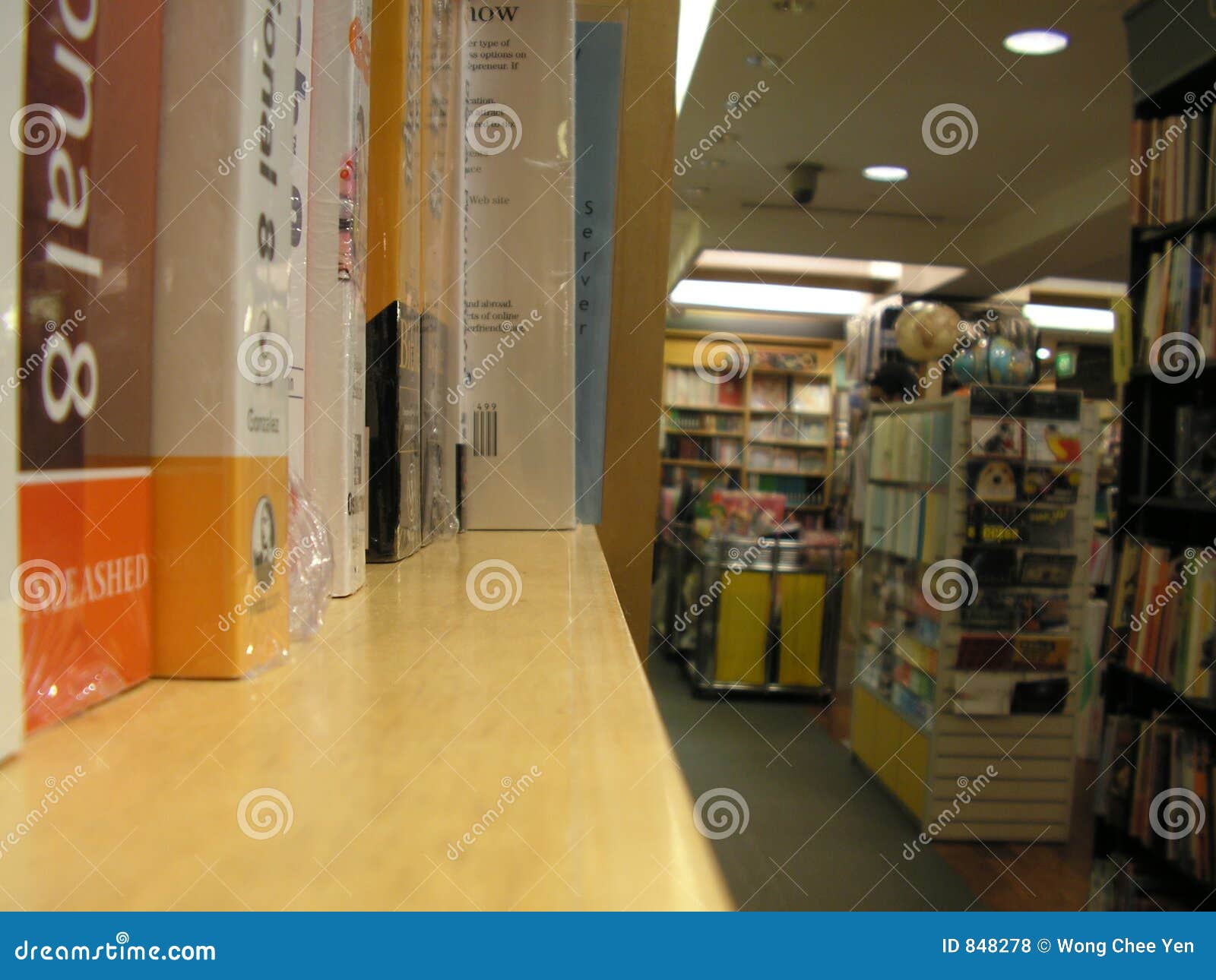 Book store and shelf stock photo. Image of shelf, shelves - 848278