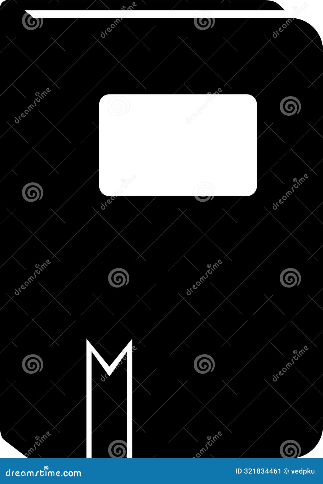 Book Symbol, Poster of Book, Book Icon, Textbook Cover Sign Stock ...