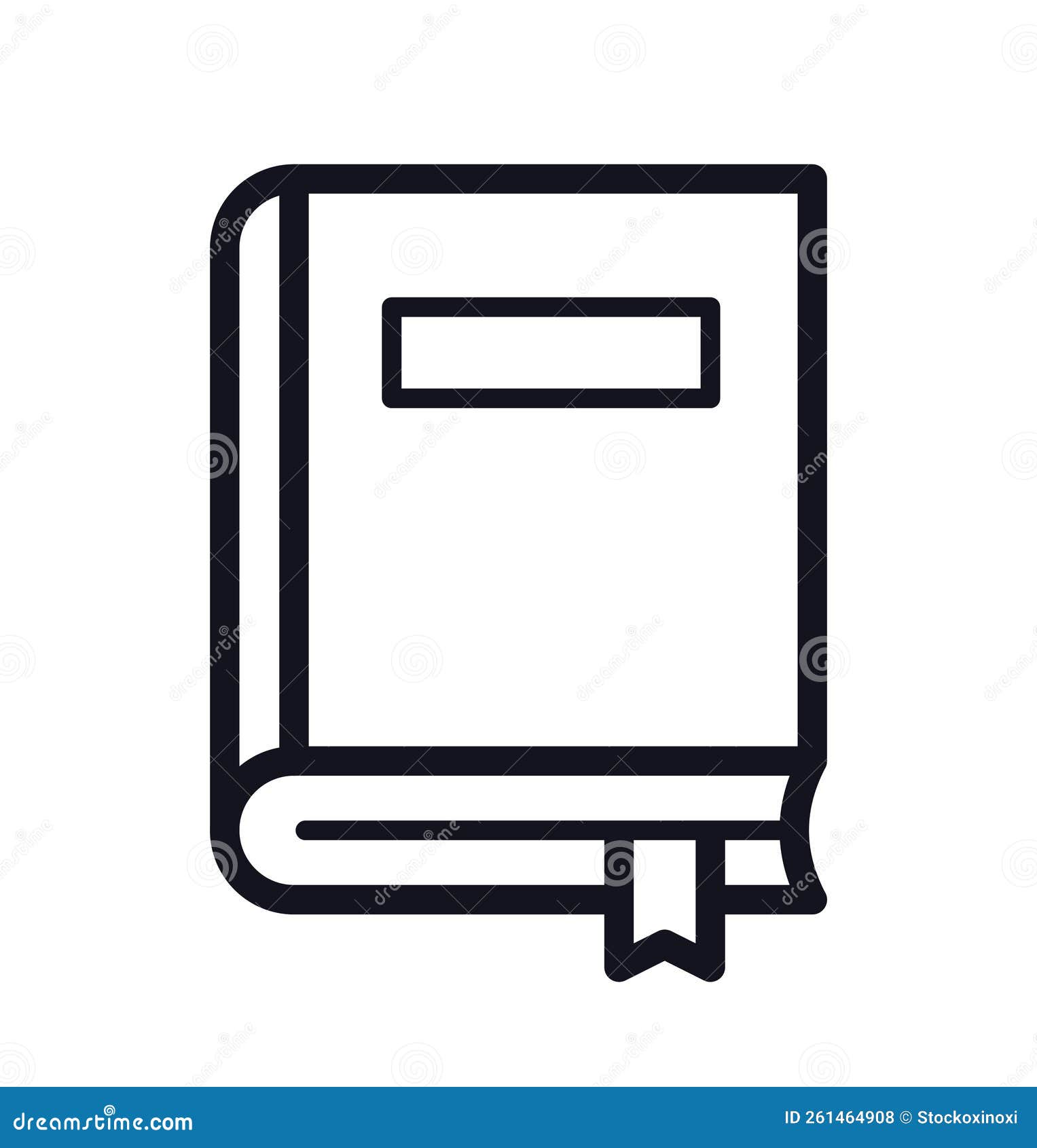 Book Symbol Textbook Vector Icon Stock Vector - Illustration of icon ...