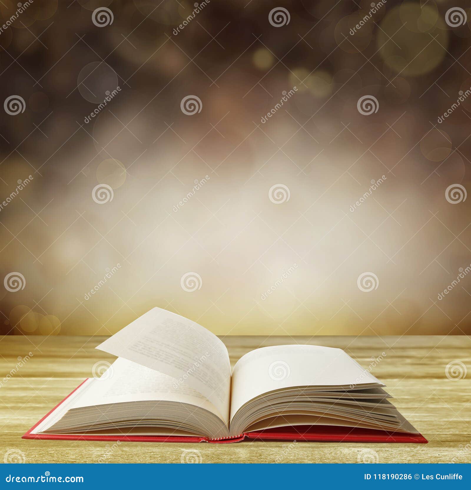 Book on table stock photo. Image of science, reading - 118190286