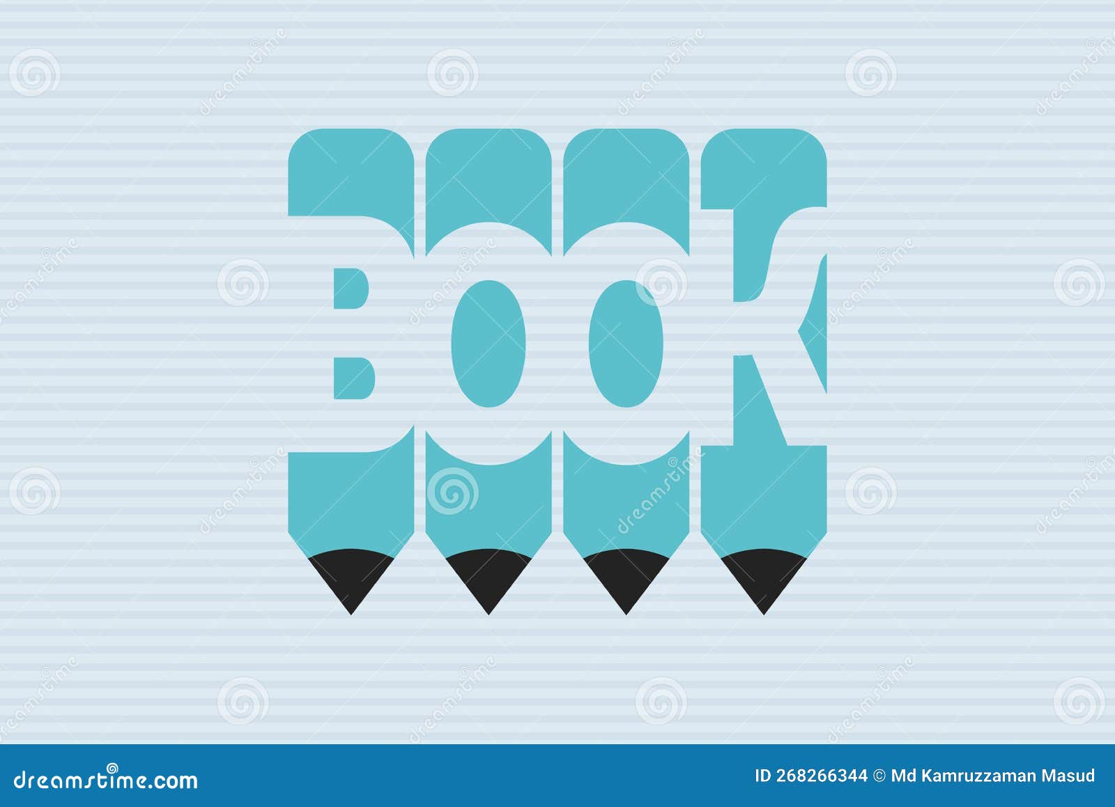 Book Text with Pen Symbol Creative Ideas Design, Vector Illustration ...