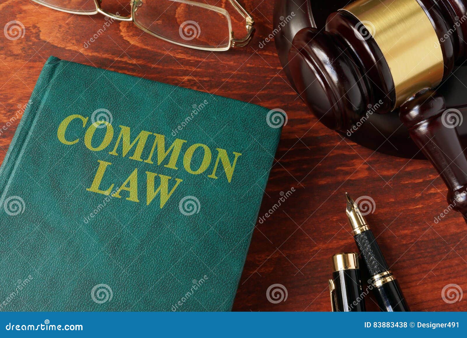 Book with Title Common Law. Stock Photo - Image of crime, lawyer: 83883438