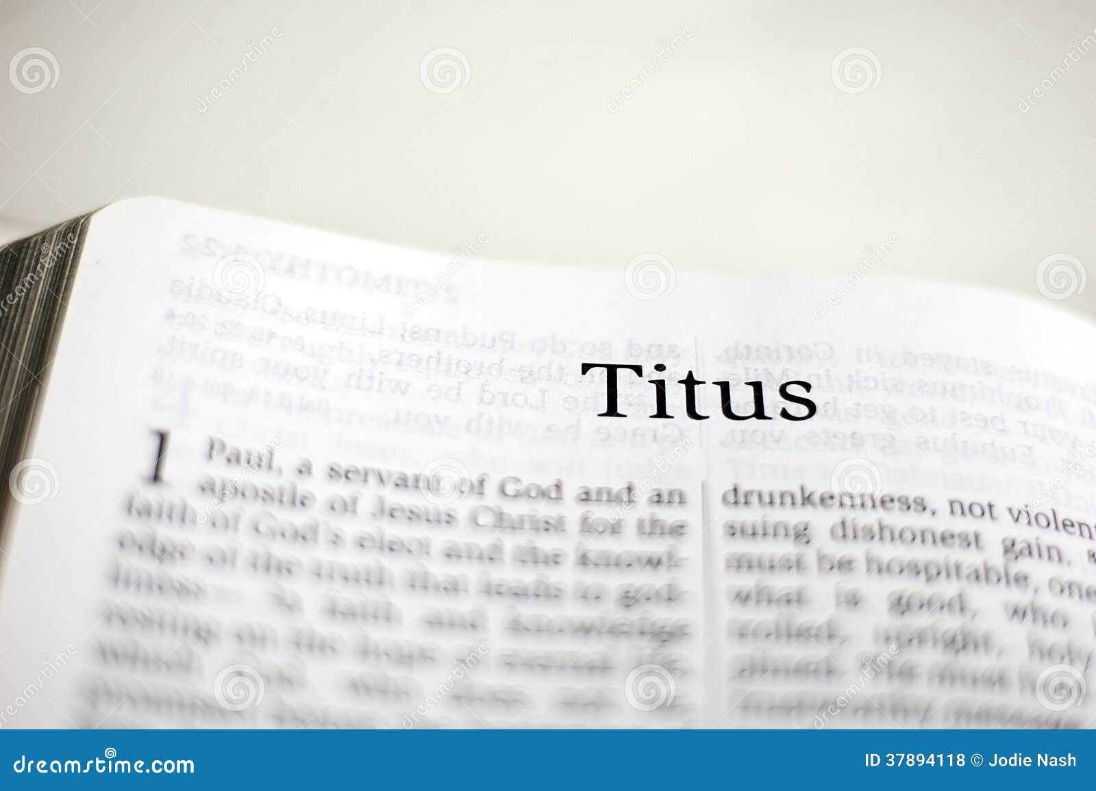 Book of Titus stock photo. Image of jesus, evangelistic - 37894118
