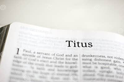 Book of Titus stock photo. Image of jesus, evangelistic - 37894118