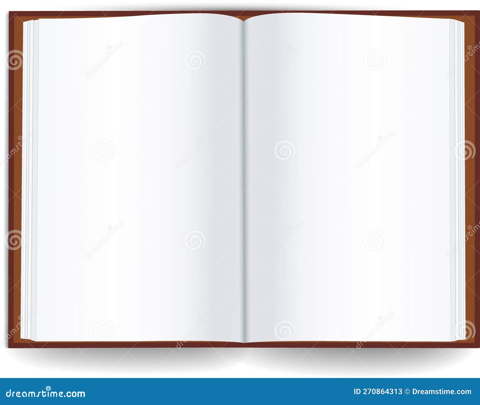 Book 3d vector stock illustration. Illustration of wood - 270864313