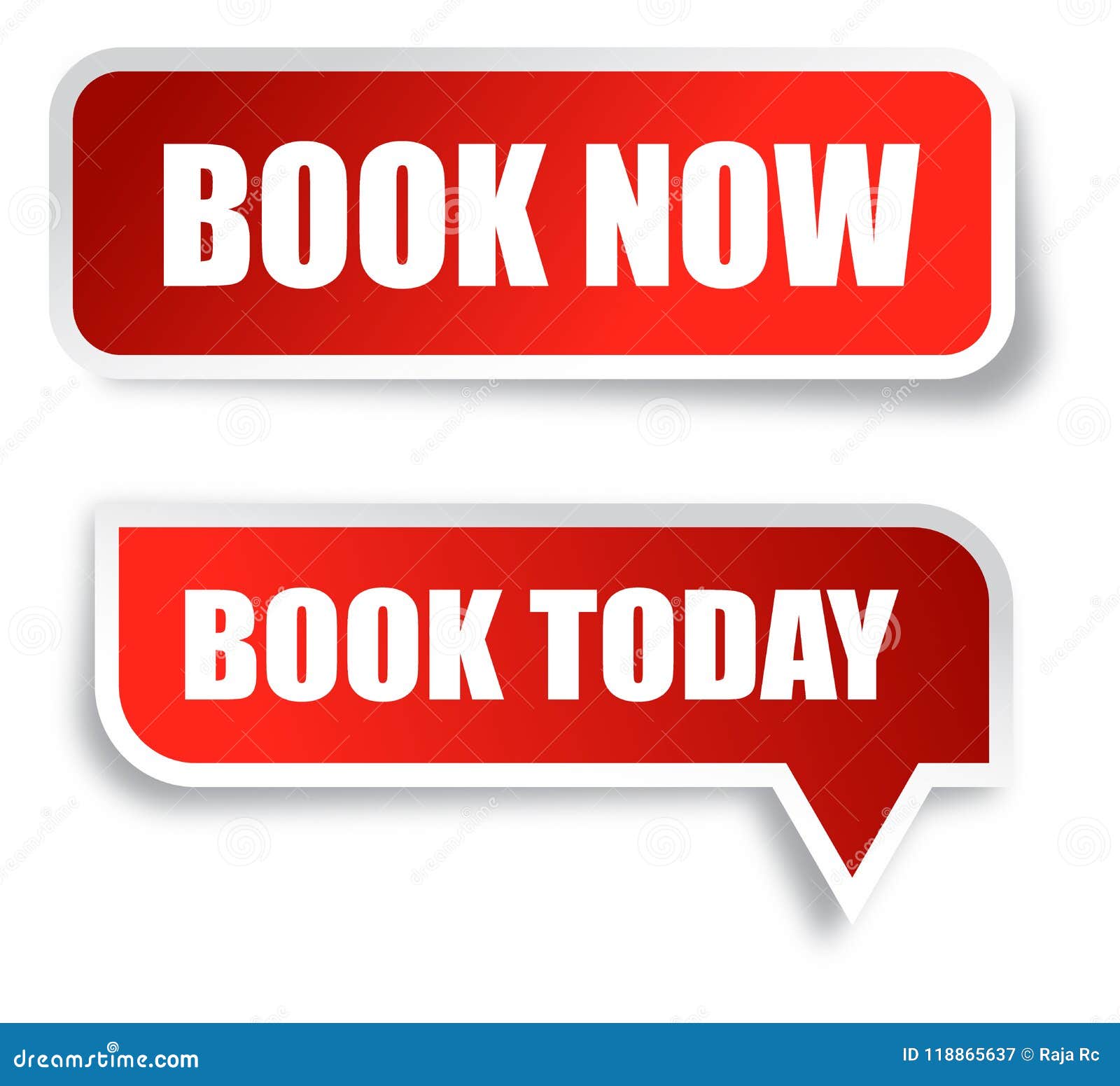 Book today stickers stock illustration. Illustration of booking - 118865637