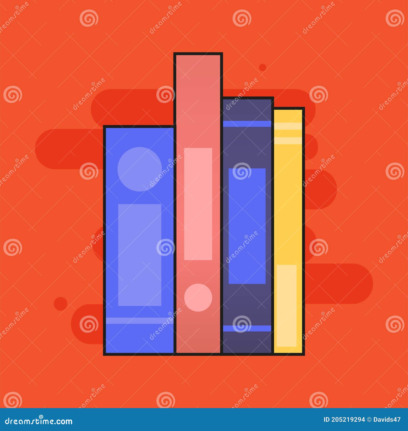 Book tool school stock vector. Illustration of design - 205219294