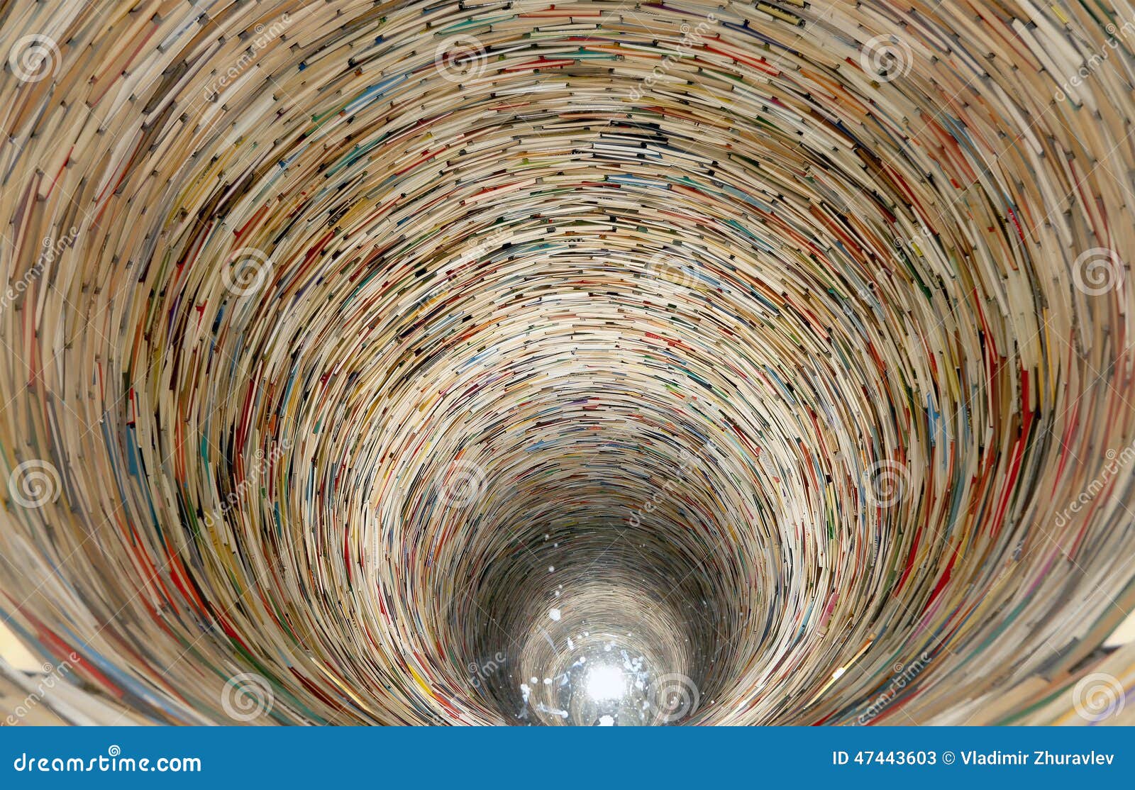 Book Tunnel in Prague Library Stock Image - Image of bookshelf, book ...