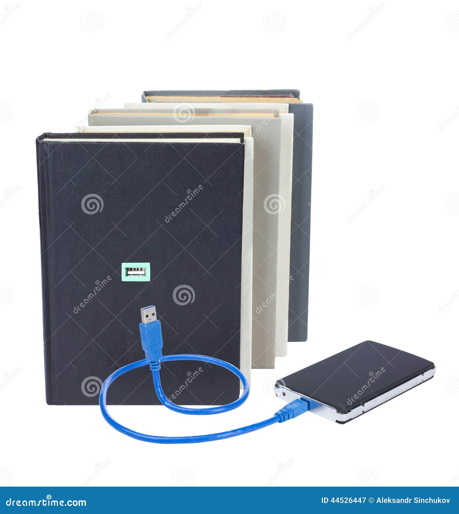 Book and USB stock image. Image of power, business, black - 44526447