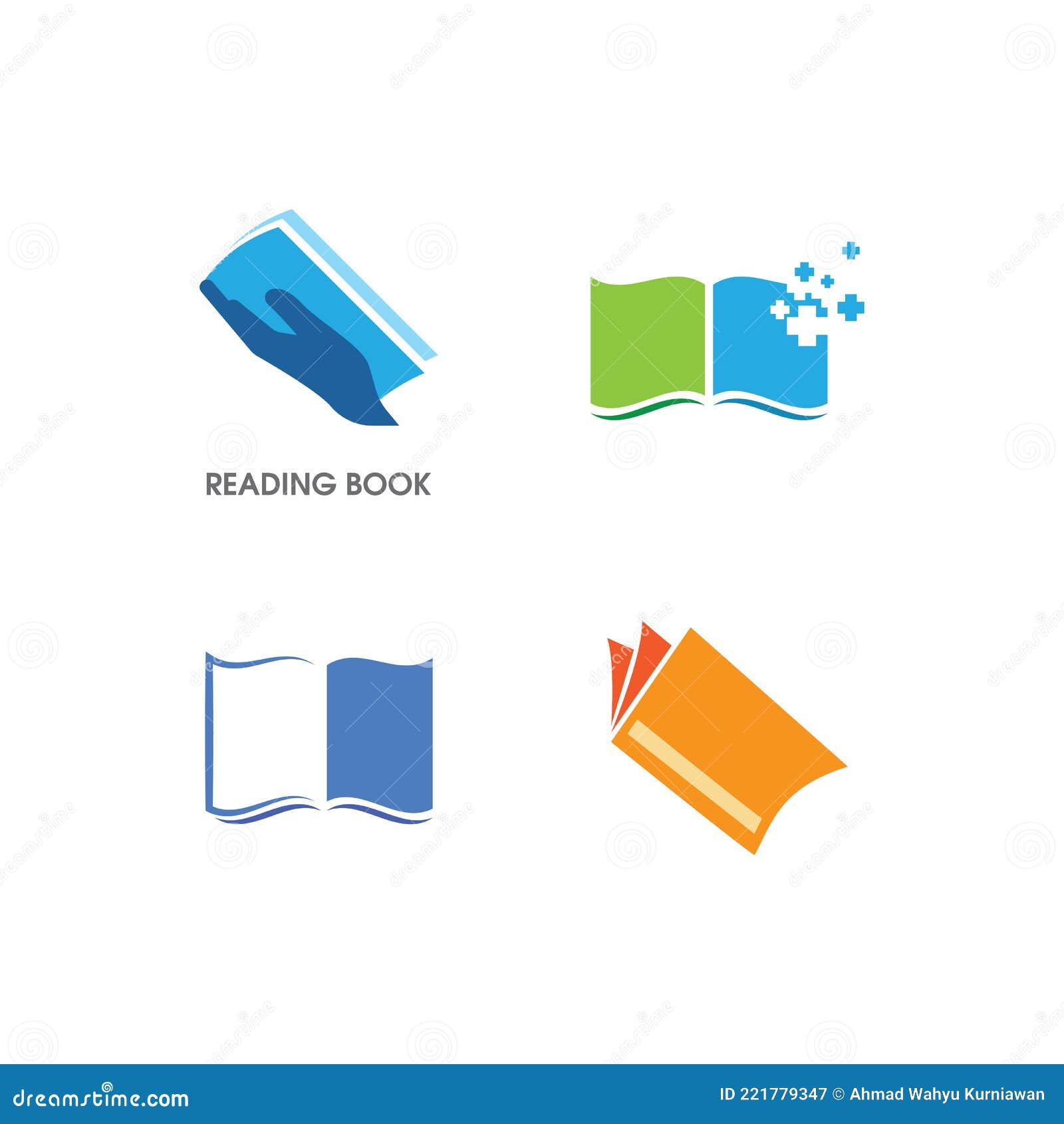 Book vector design stock vector. Illustration of school - 221779347
