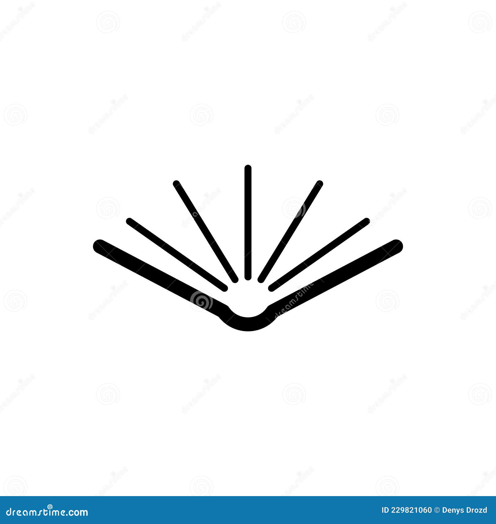 Book Vector Icon. Notebook Illustration Sign. Documents Symbol or Logo ...