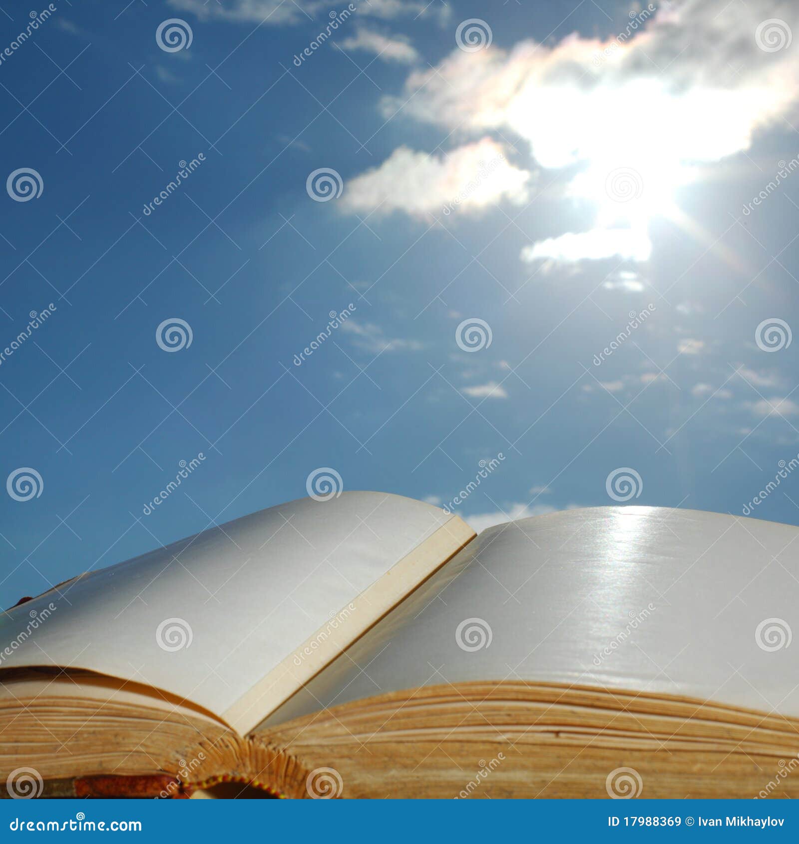 Book of wisdom stock image. Image of peace, blue, high - 17988369