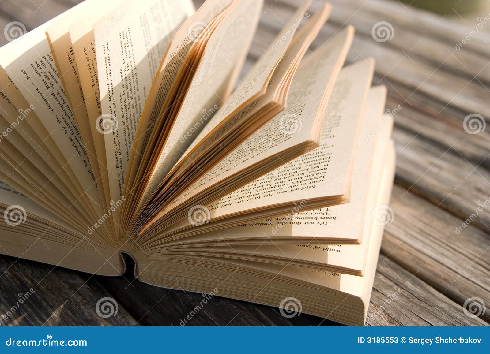 Book on a wooden table stock image. Image of text, culture - 3185553