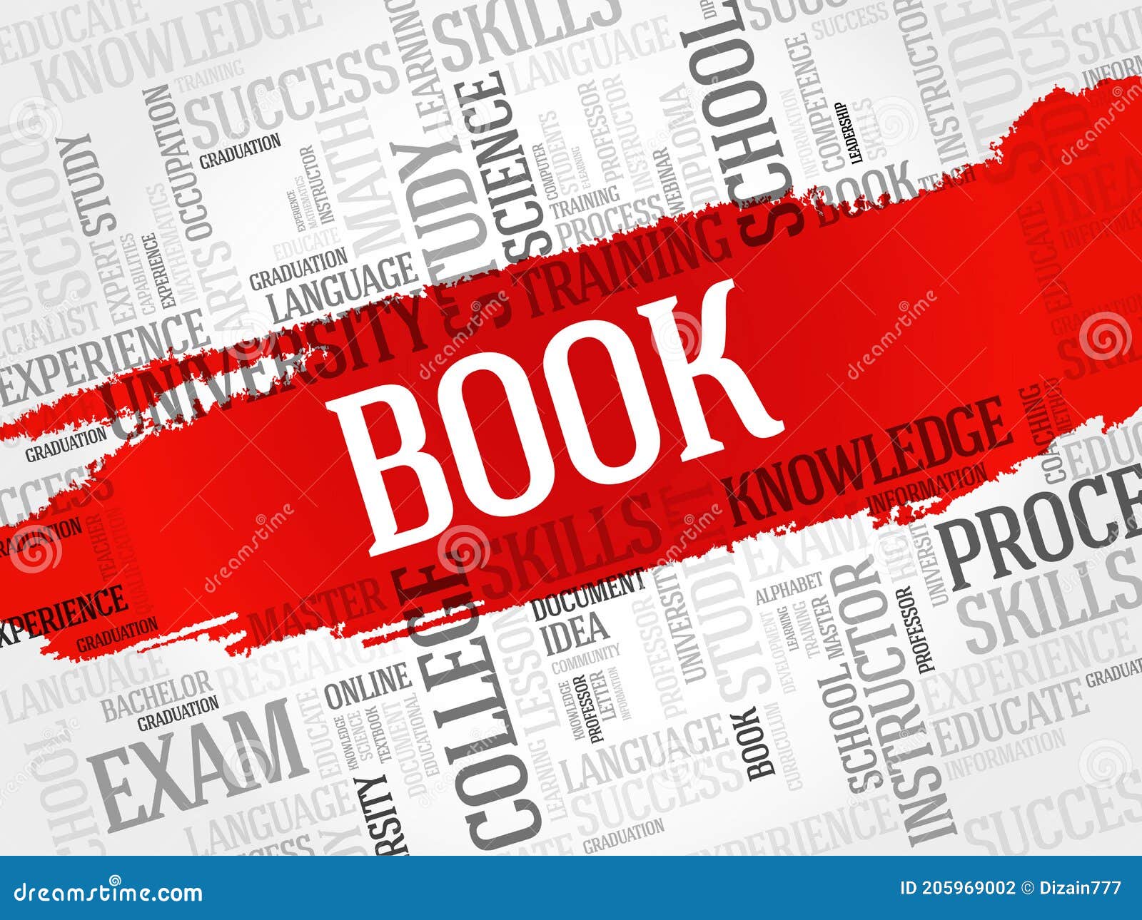 BOOK. Word cloud stock illustration. Illustration of culture - 205969002