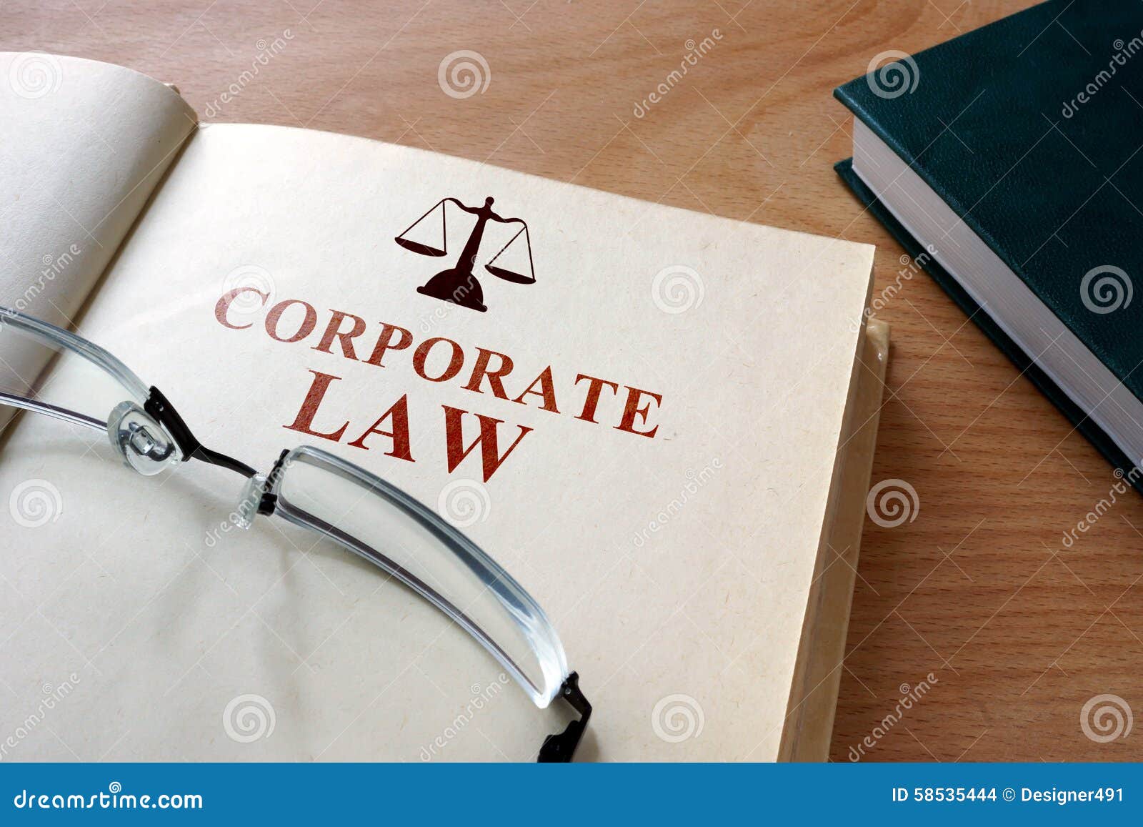 Book with Words Corporate Law. Stock Photo - Image of legal, finance ...
