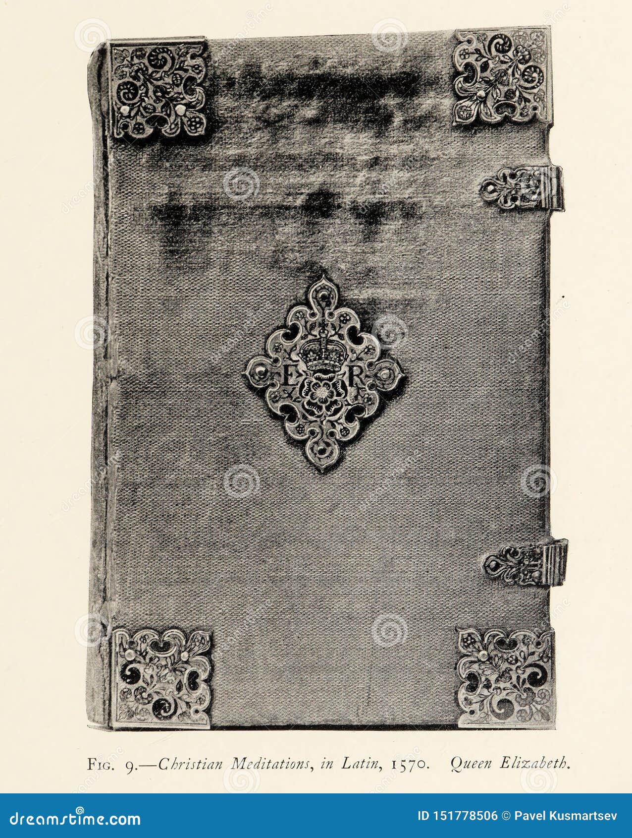 Bookbinding illustration. stock photo. Image of elegance - 151778506