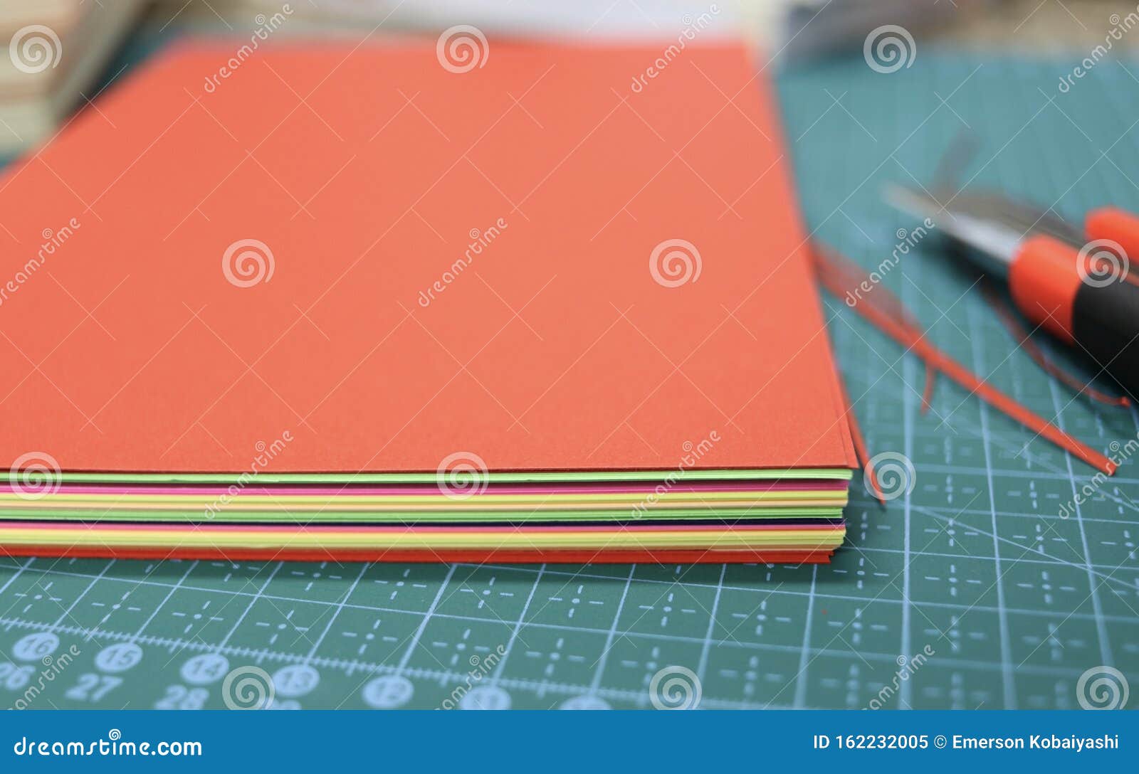 The bookbinding process stock image. Image of craft - 162232005