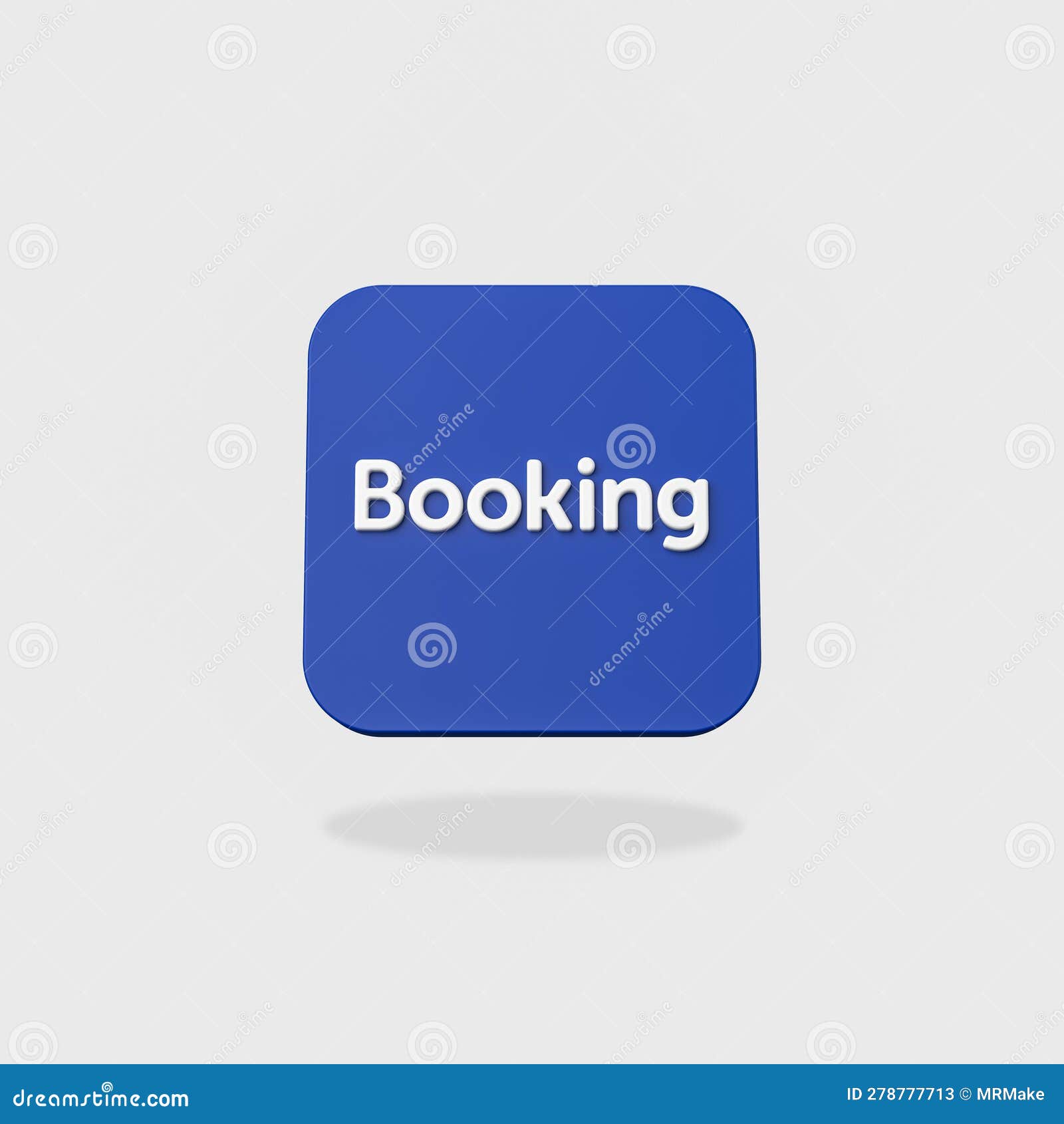 Booking App Icon on Flat Gray Background Editorial Stock Photo ...