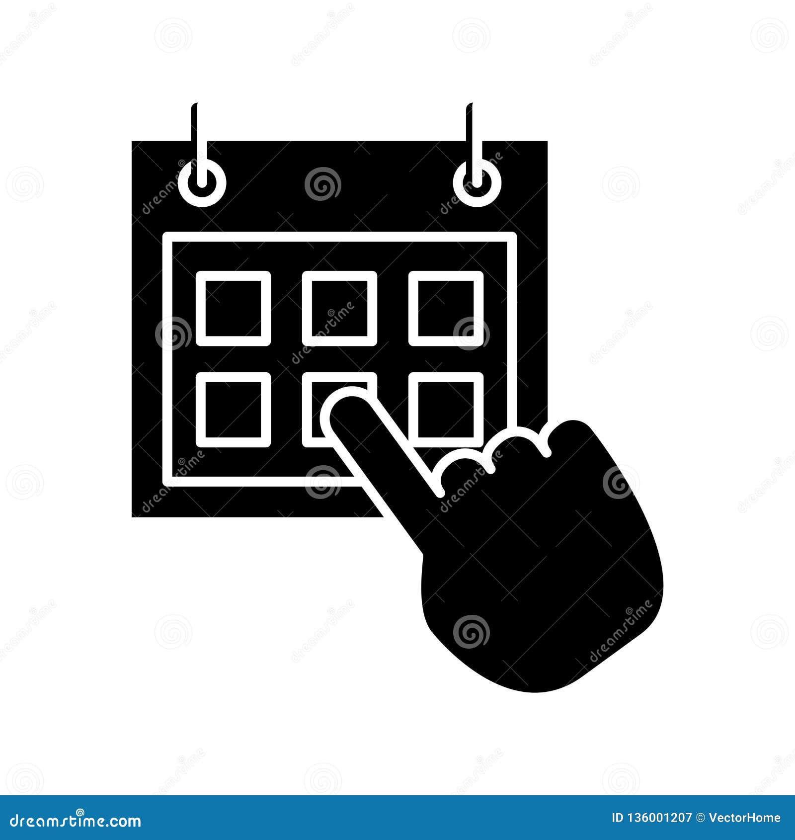 Booking Icon, Vector Illustration Stock Vector - Illustration of ...