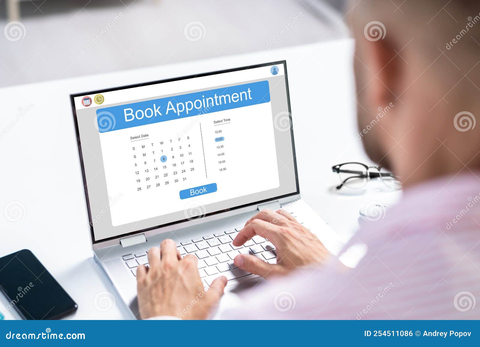 Booking Meeting Appointment Stock Photo - Image of planning, organizer ...