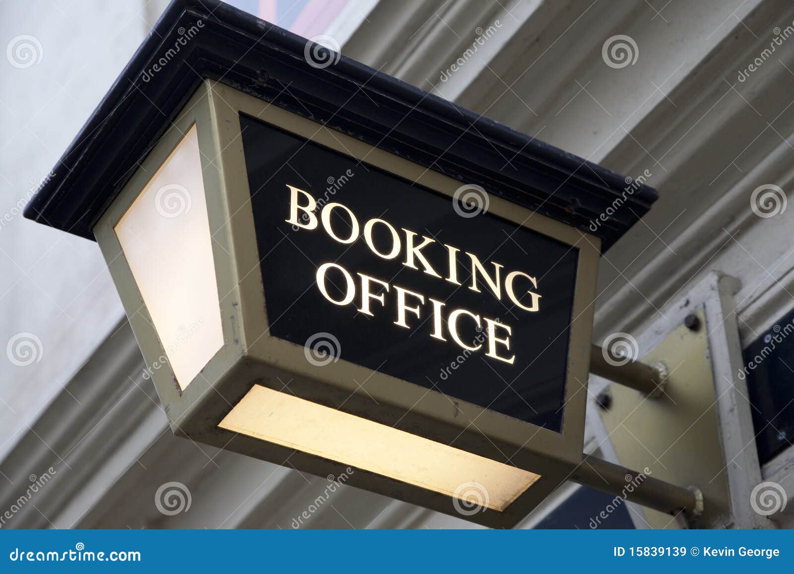 Booking Office Sign stock image. Image of entertainment - 15839139