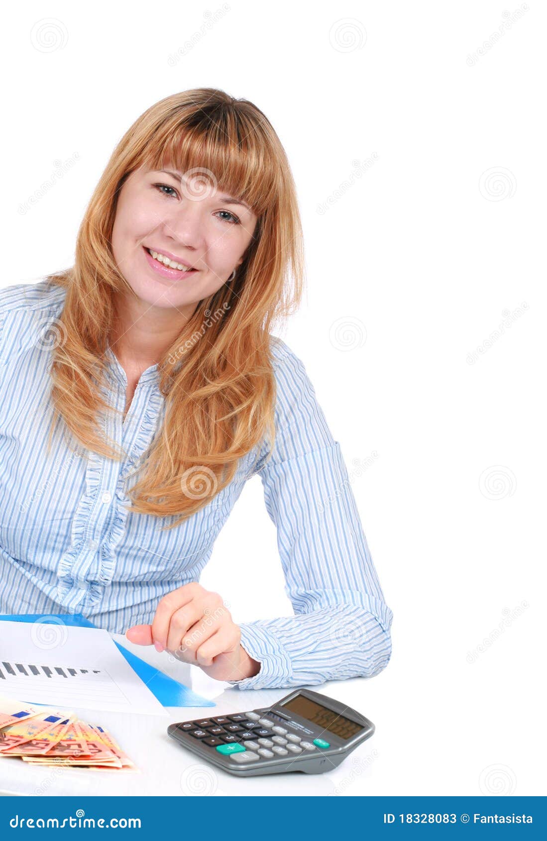 Bookkeeper. stock image. Image of friendly, corporate - 18328083