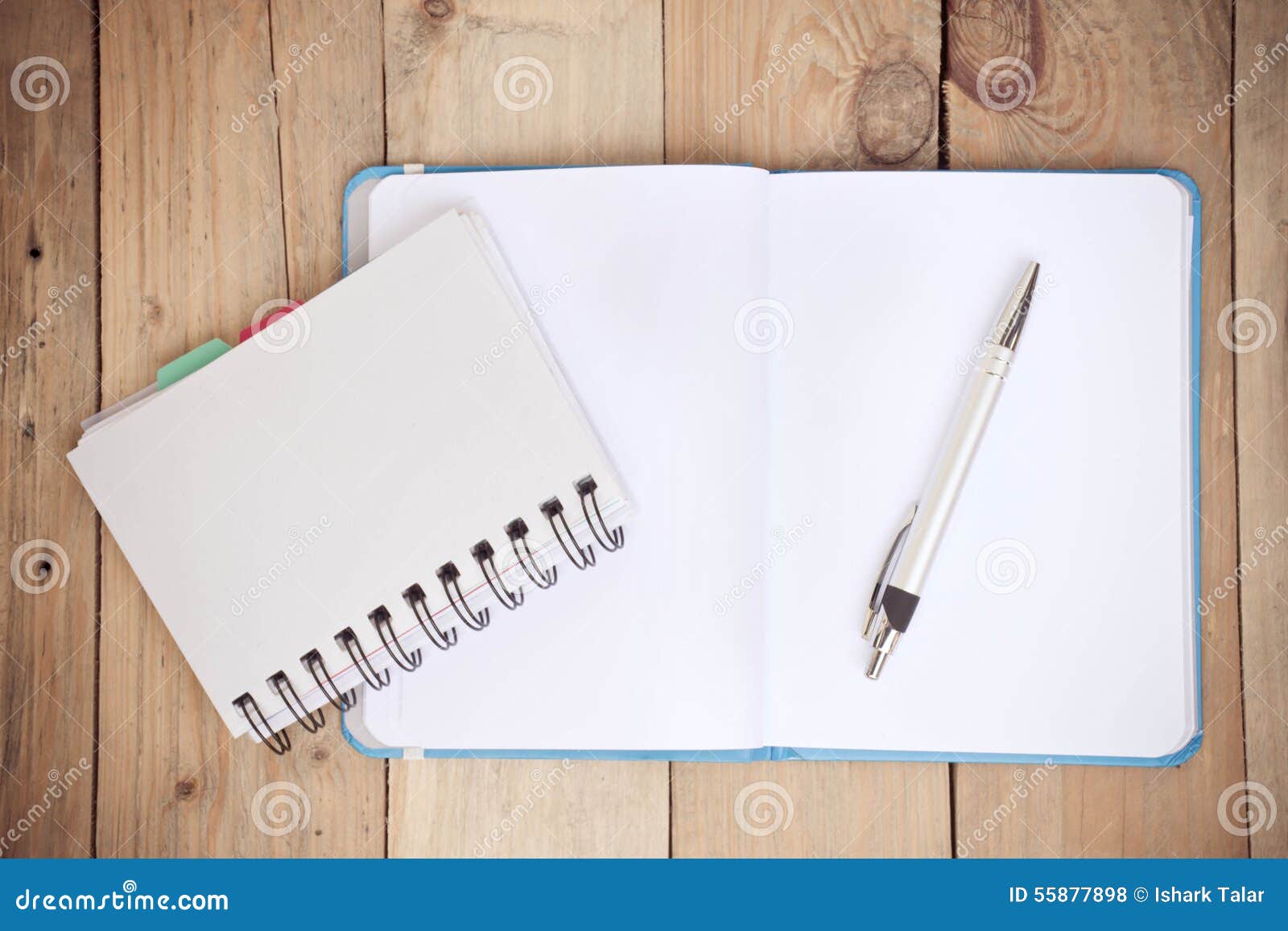 Booklet and blue book stock photo. Image of desk, gray - 55877898