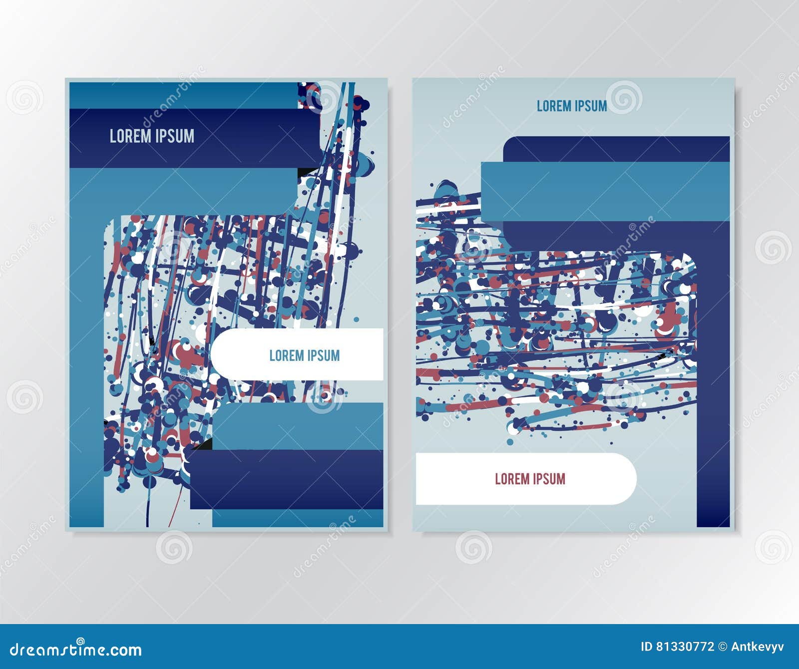 Booklet Brochure Flyer Design Stock Vector - Illustration of brochure ...