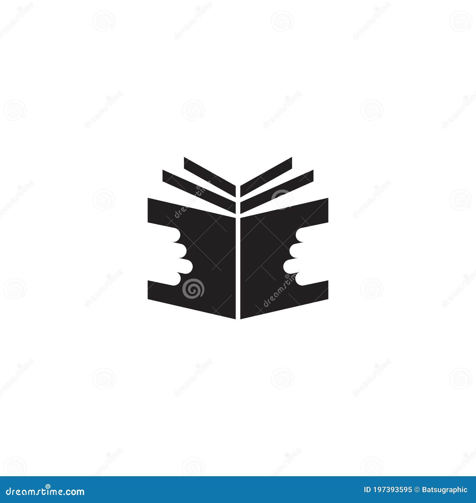 Booklet Vector Icon Design Template Stock Vector - Illustration of line ...