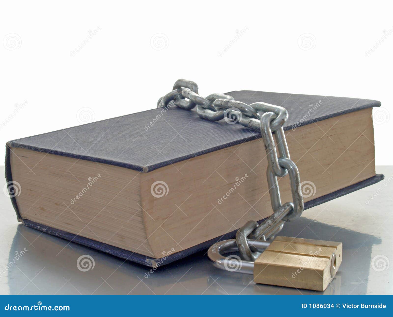 Booklock stock photo. Image of chain, school, hardback - 1086034