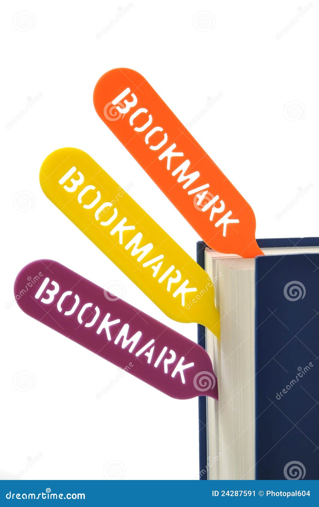 Bookmark stock image. Image of communication, journal - 24287591